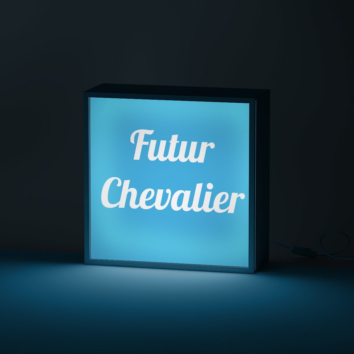 DIY light box : Fabriquer une boite lumineuse avec un message