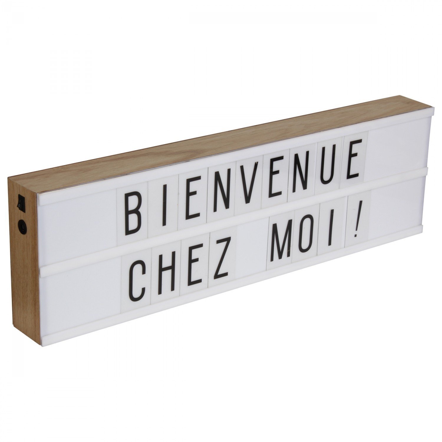 DIY light box : Fabriquer une boite lumineuse avec un message